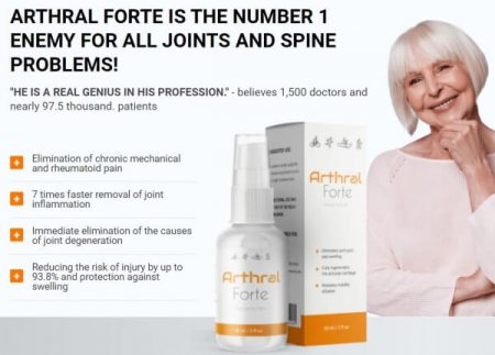 Arthral Forte | Gel for Joint and Spine Problems! Price Online?